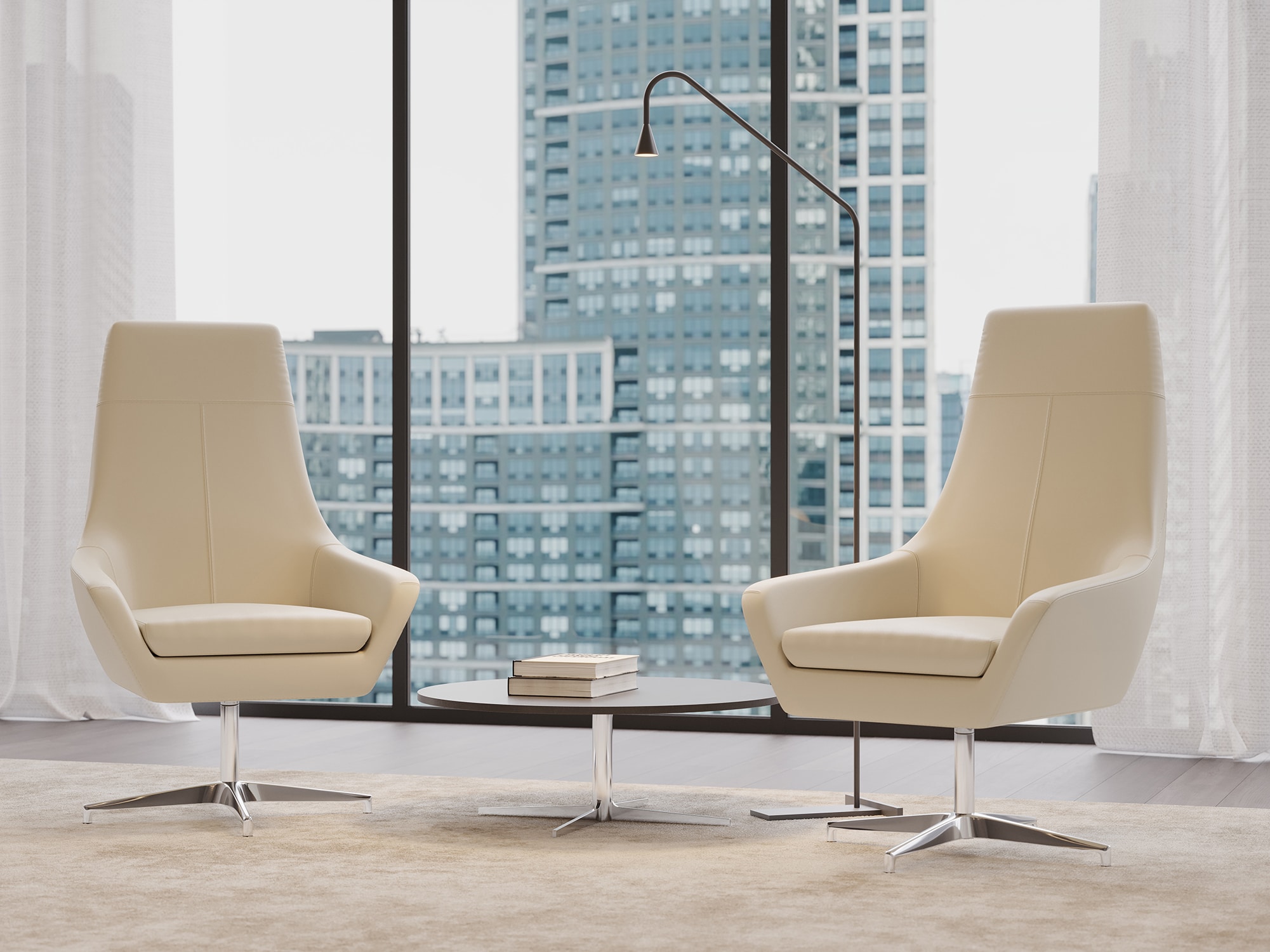 ALEX. BOS Barcelona lounge chair